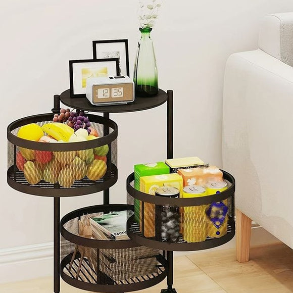 3-Tier Metal Vegetable Basket By Matrix – Procart Marketplace