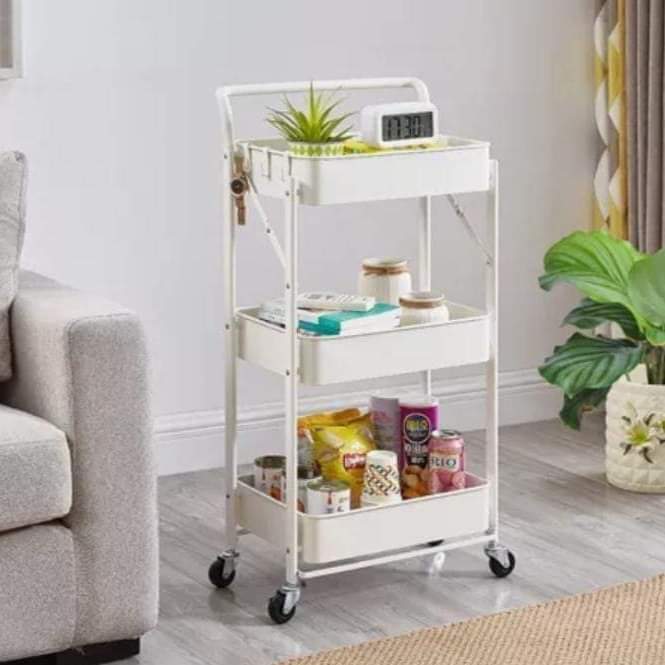 Foldable Metal Trolley By Matrix – Procart Marketplace